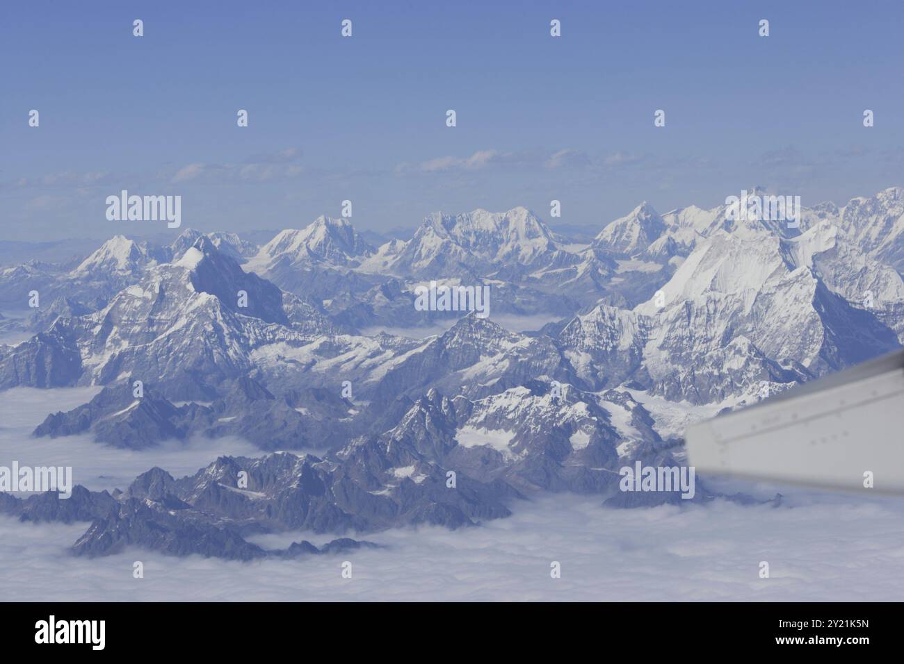 Aerial view of Tibetan Himalayan mountains Stock Photo - Alamy