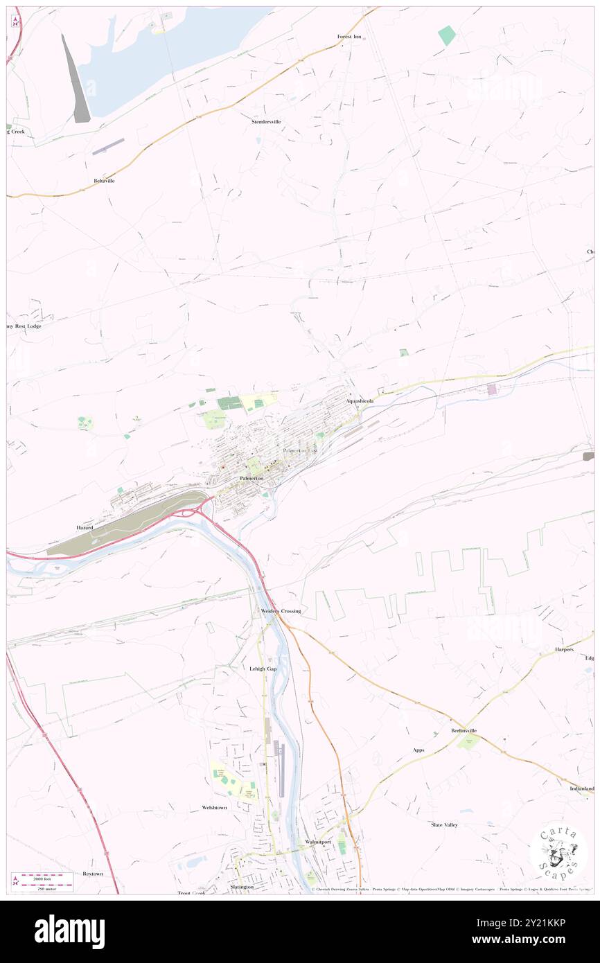 Palmerton East, Carbon County, US, United States, Pennsylvania, N 40 48 ...