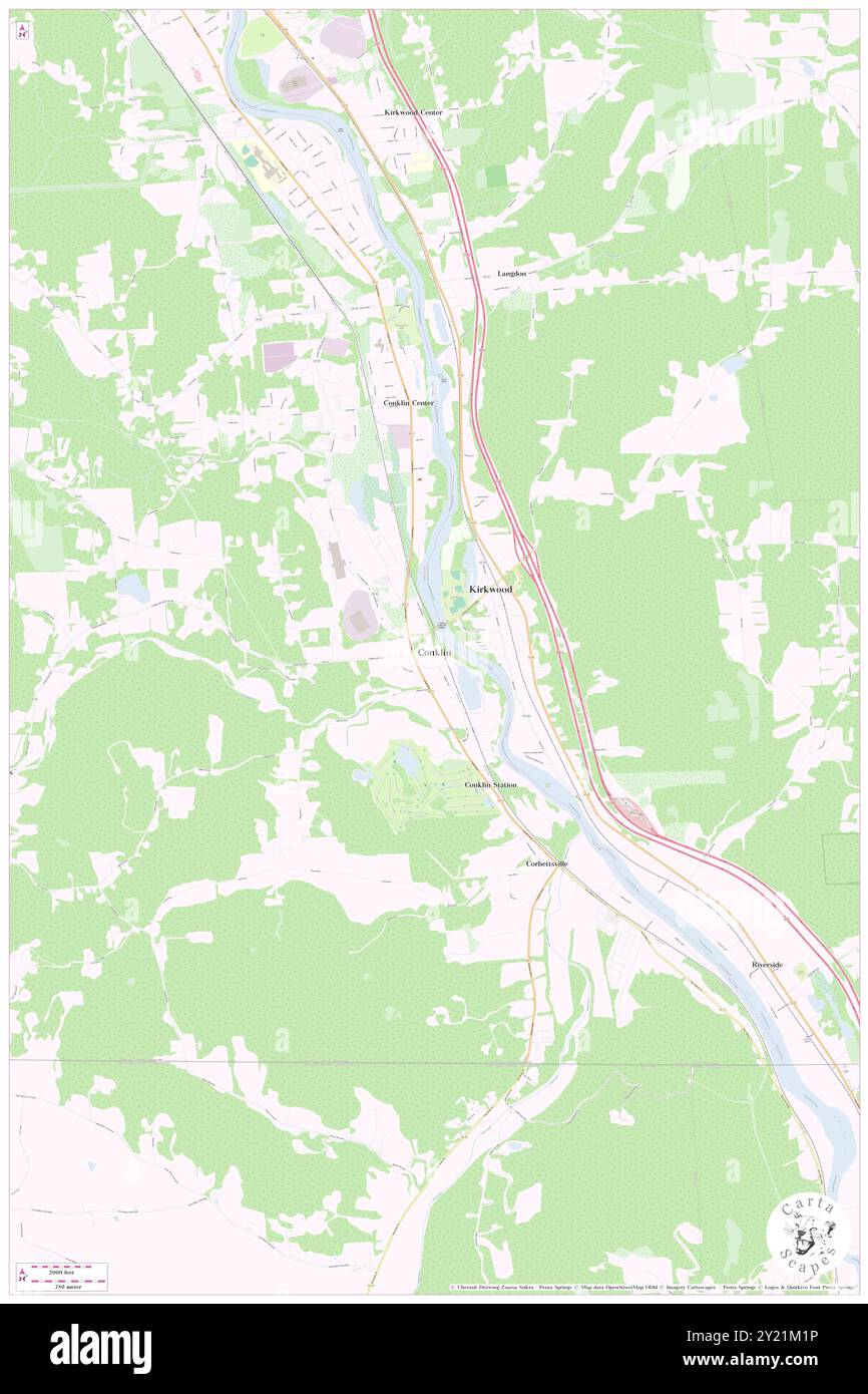 Conklin, Broome County, US, United States, New York, N 42 2' 3'', S 75 ...