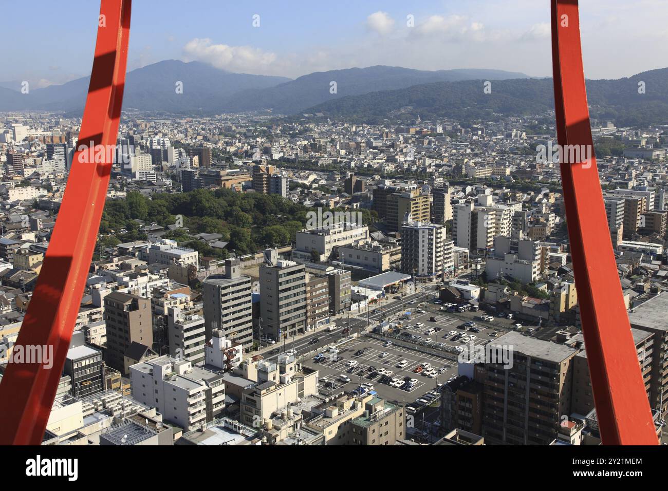 Top view kyoto from hi-res stock photography and images - Alamy