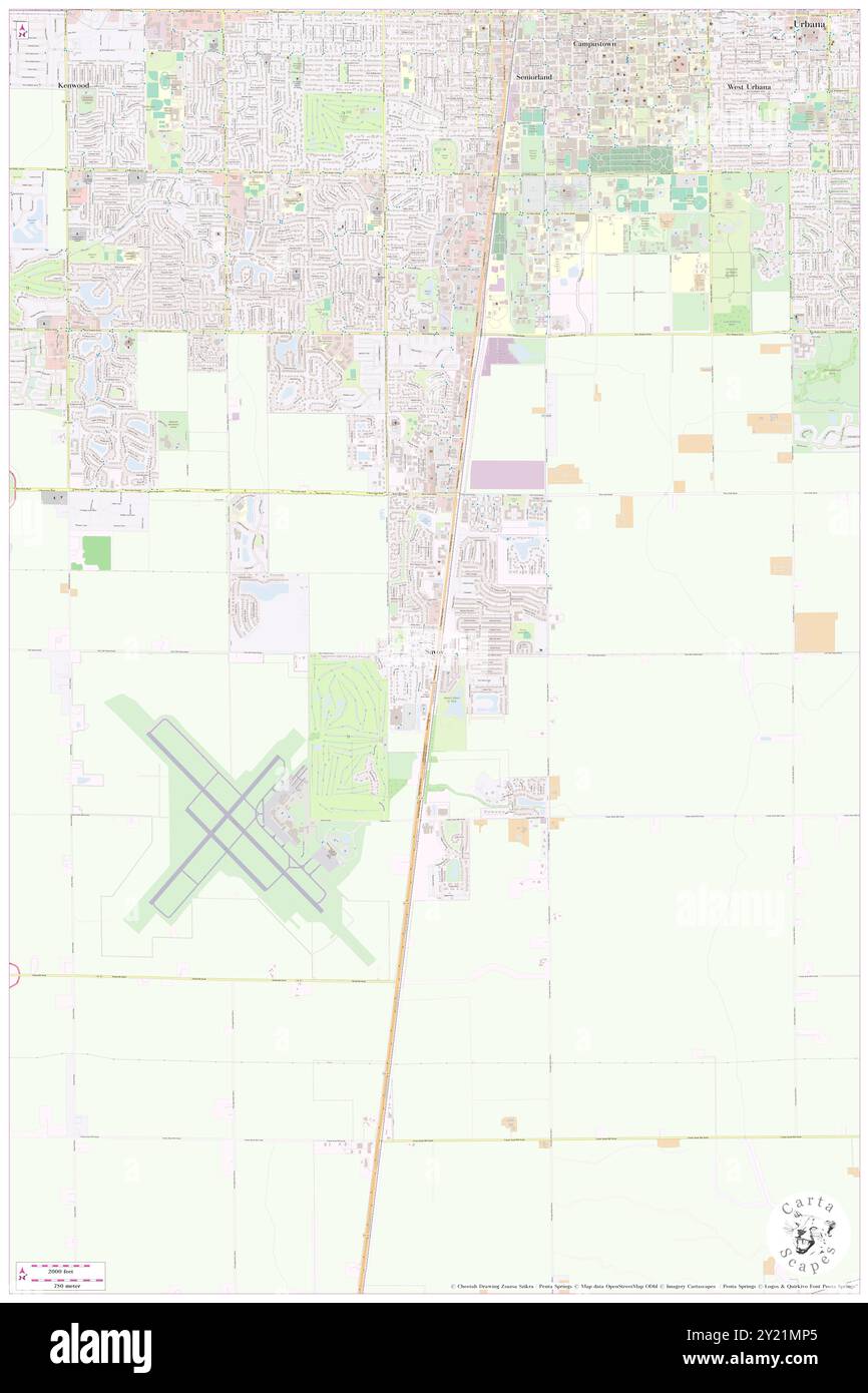 Savoy, Champaign County, US, United States, Illinois, N 40 3' 17'', S ...