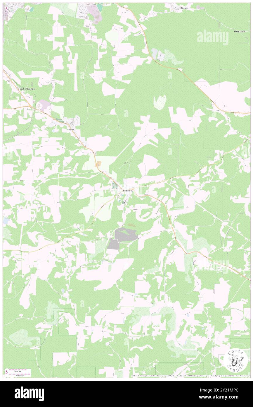 Luthersburg pennsylvania map Cut Out Stock Images & Pictures - Alamy