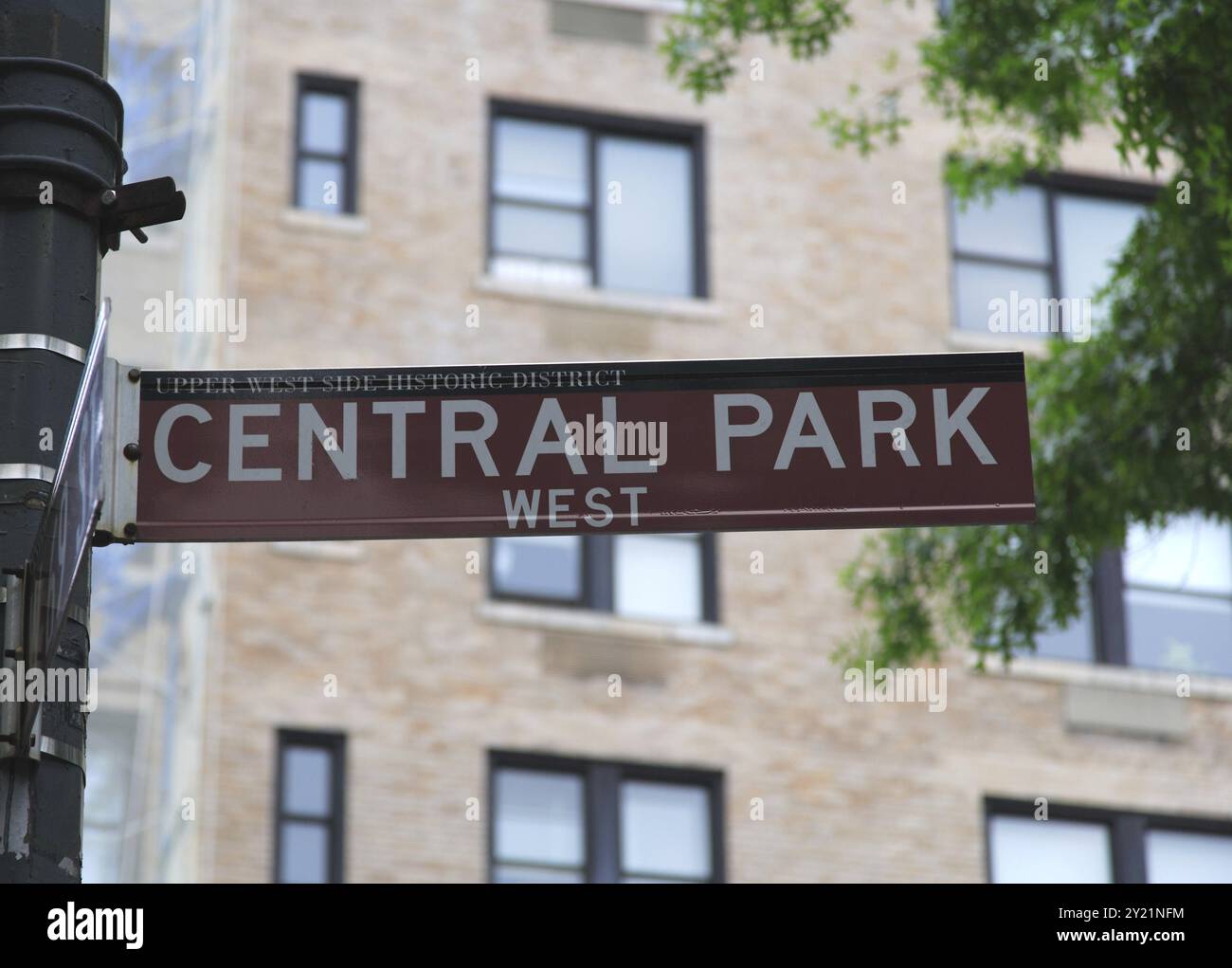 Central Park Sign in New York City Stock Photo - Alamy