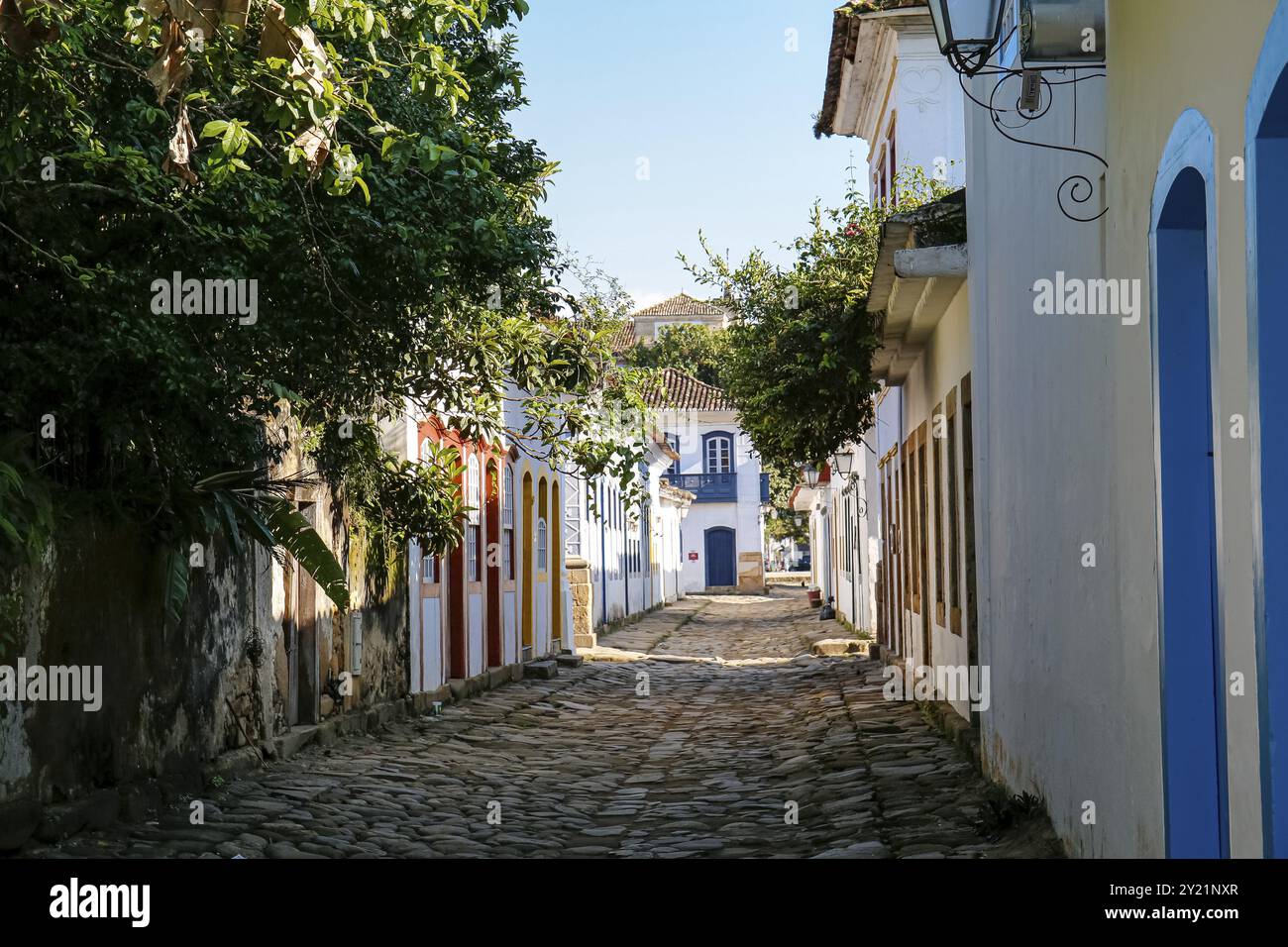 Typical paved streets colonial hi-res stock photography and images - Alamy