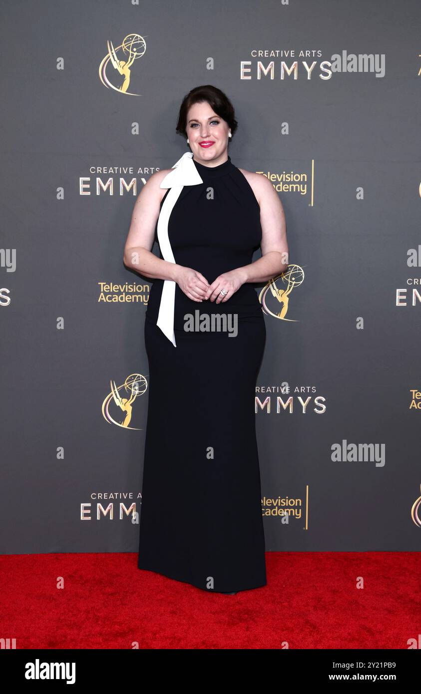 Allison Tolman poses in the press room during night two of the ...