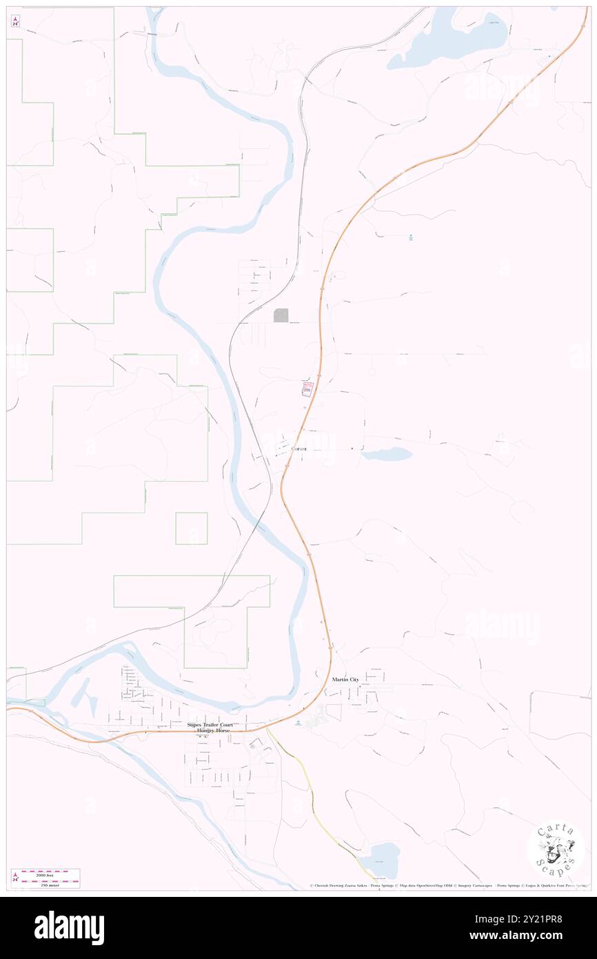 Coram, Flathead County, US, United States, Montana, N 48 25' 4'', S 114 ...