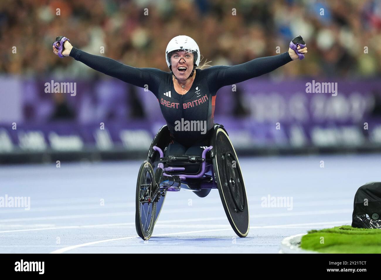 Saint-Denis, France. 7th Sep, 2024. COCKROFT Hannah (GBR) Athletics ...