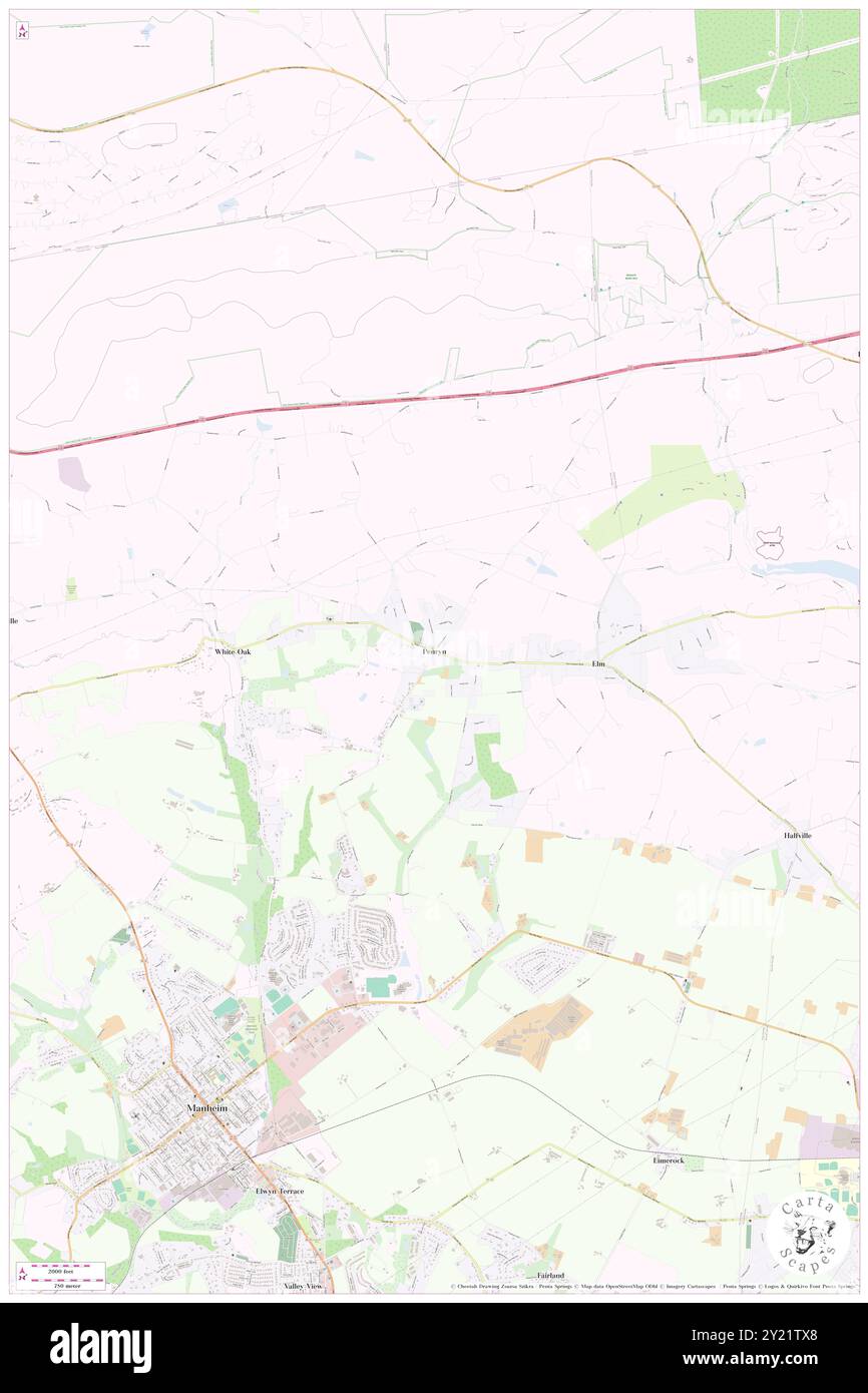 Penryn, Lancaster County, US, United States, Pennsylvania, N 40 12' 18 ...