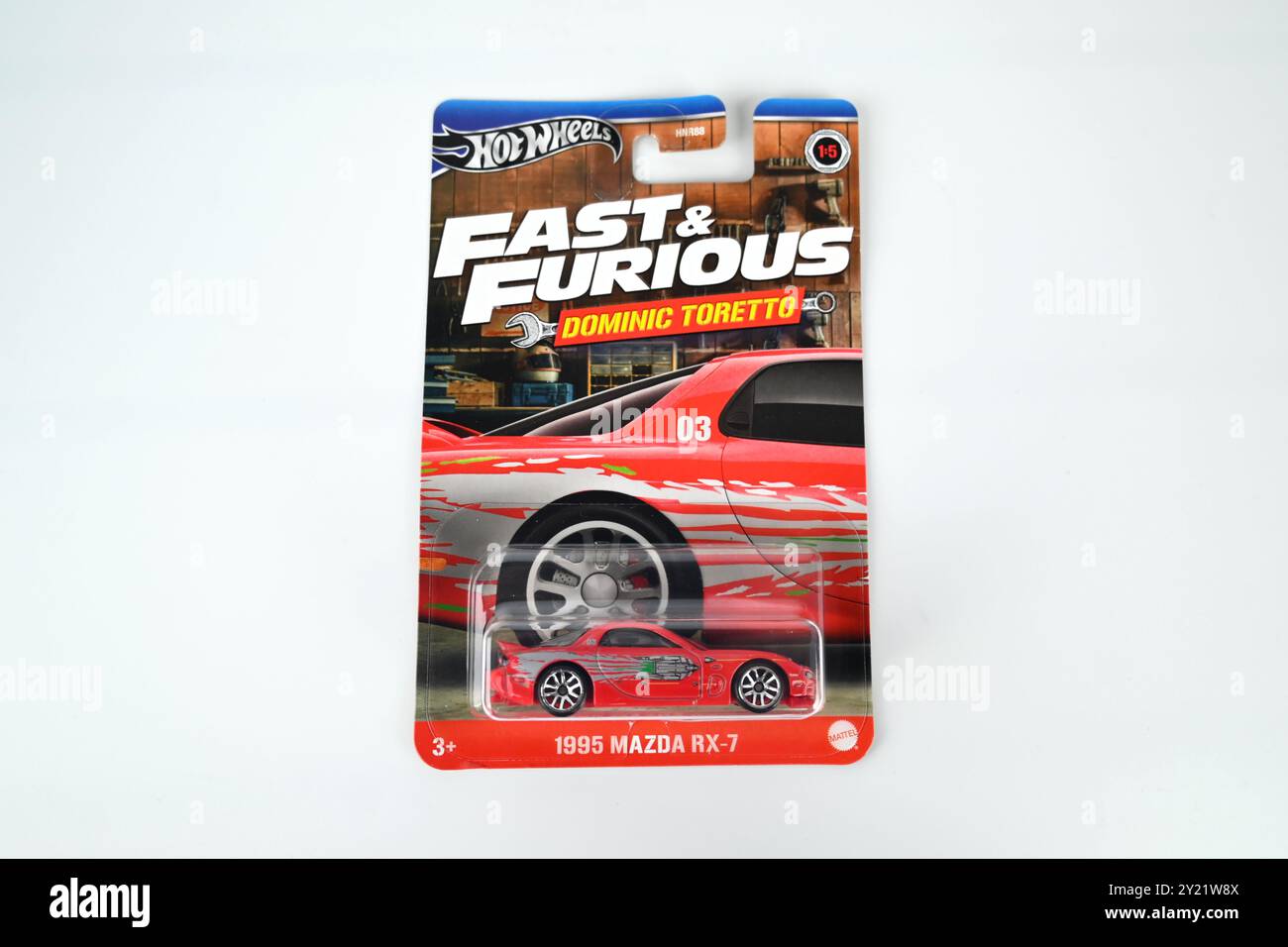 Hot Wheels Fast and Furious Dominic Toretto 1995 Mazda RX7 – Wales, UK ...