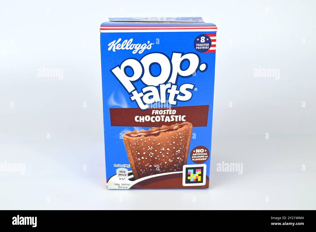 Pop Tarts Frosted Chocotastic flavour on white background – Wales, UK ...