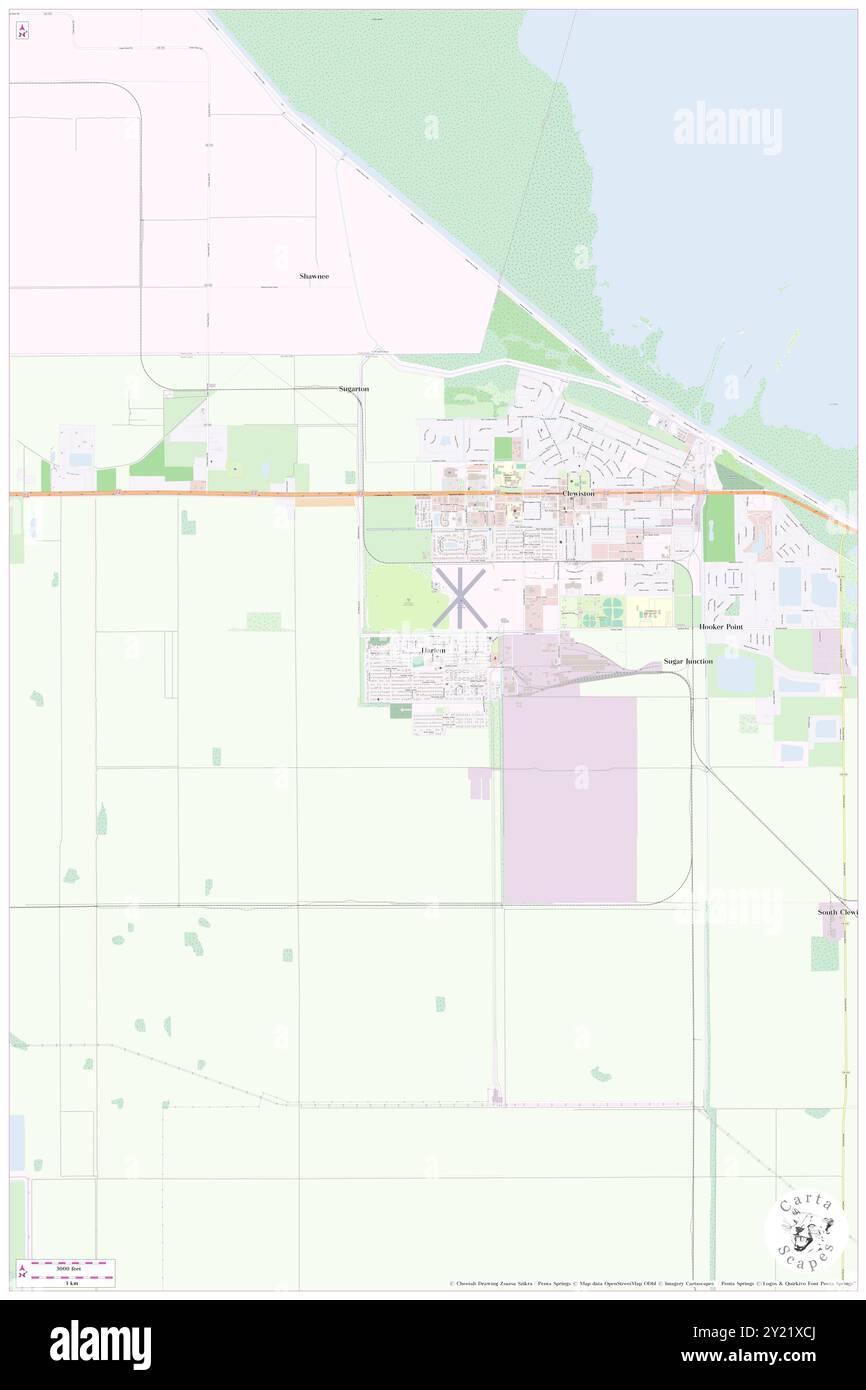 Hendry florida map hi-res stock photography and images - Alamy