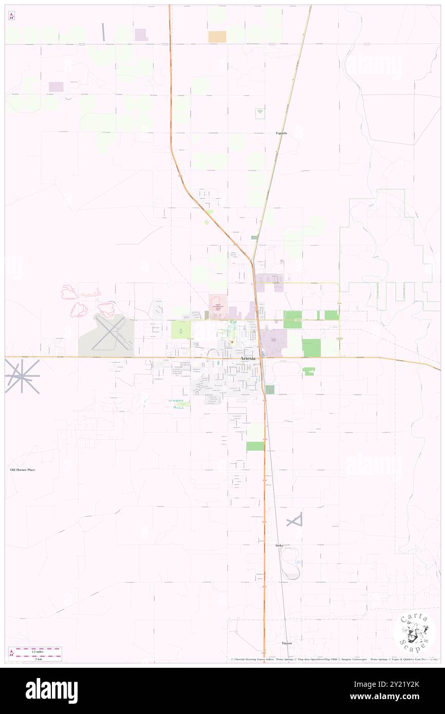 Artesia, Eddy County, US, United States, New Mexico, N 32 50' 32'', S ...