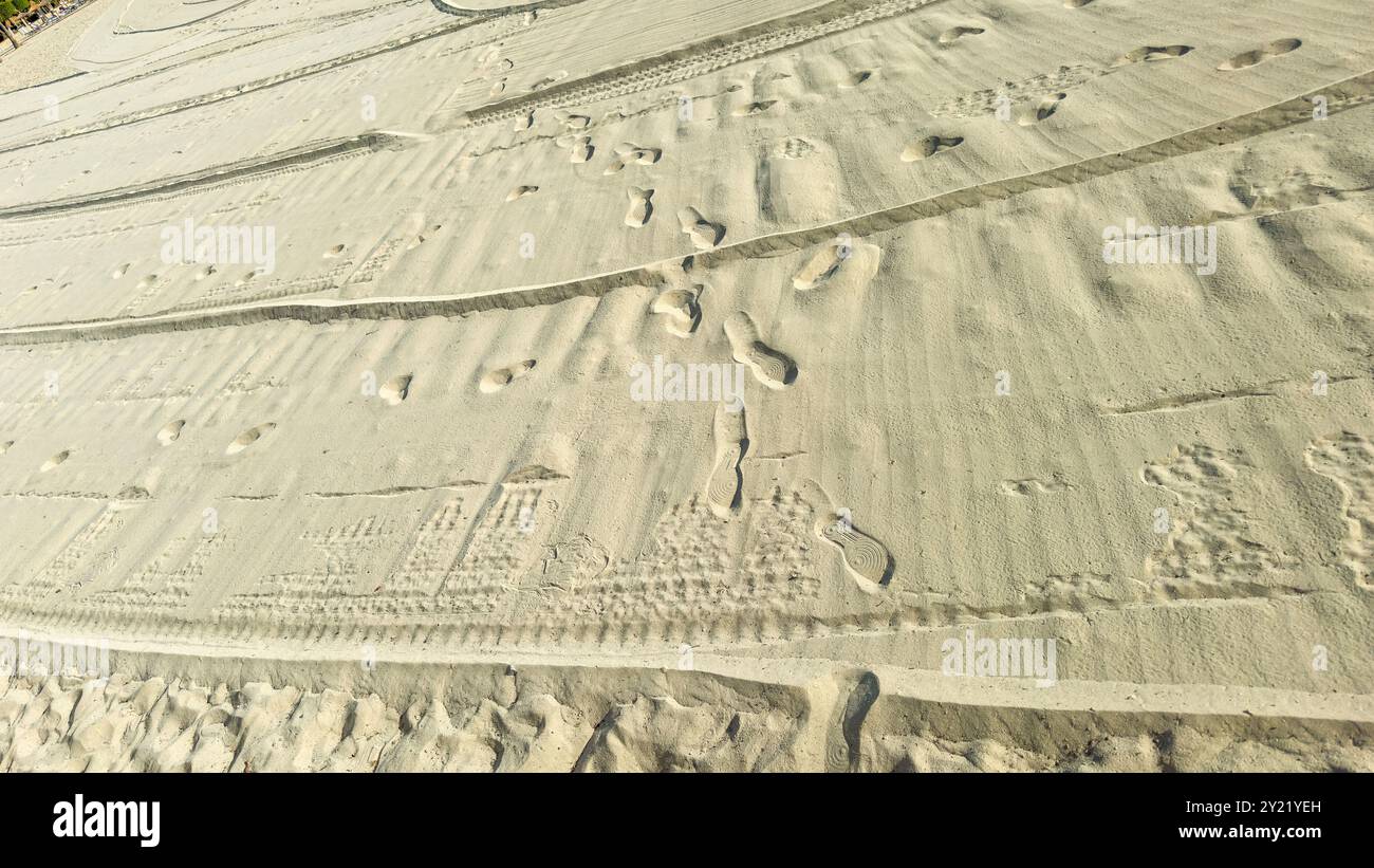 Human footprints visible in hi-res stock photography and images - Alamy