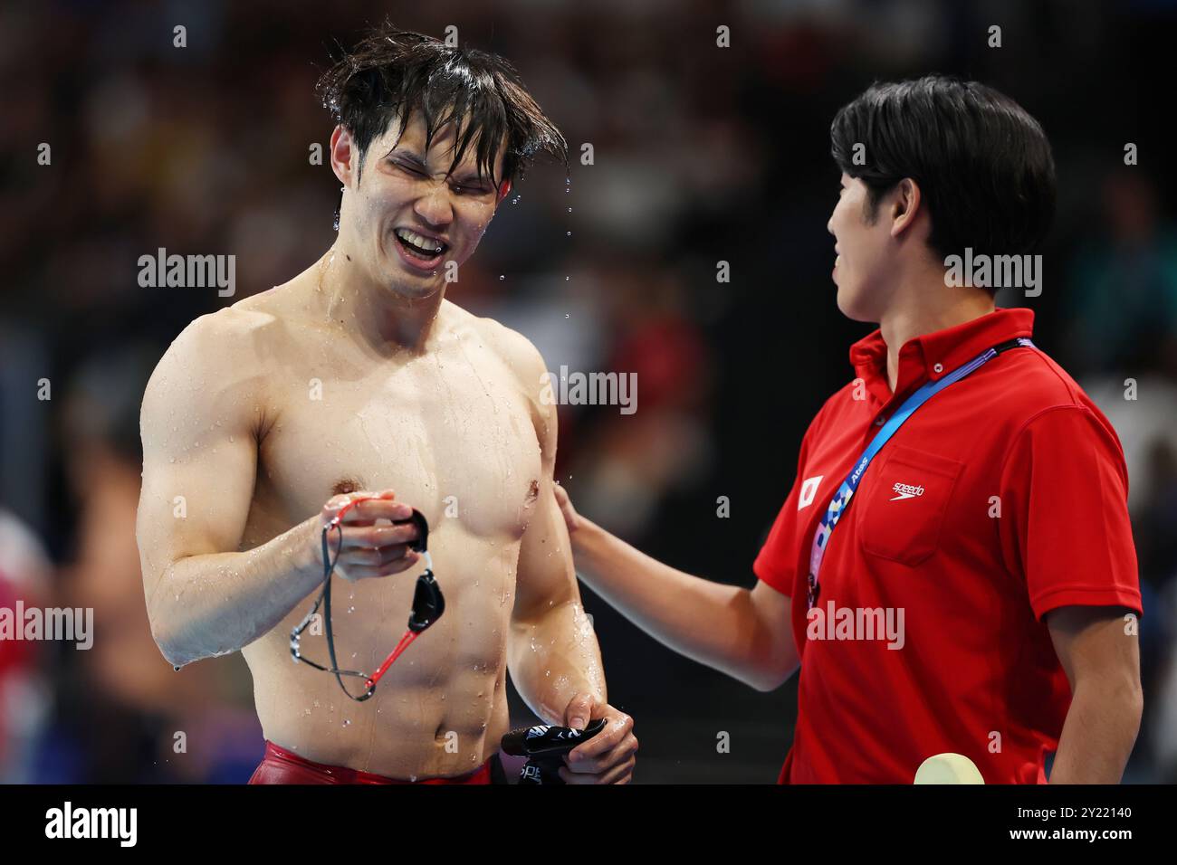 Nanterre, France. 6th Sep, 2024. Keiichi Kimura (JPN) Swimming : Men's 100m Butterfly S11 Final ...