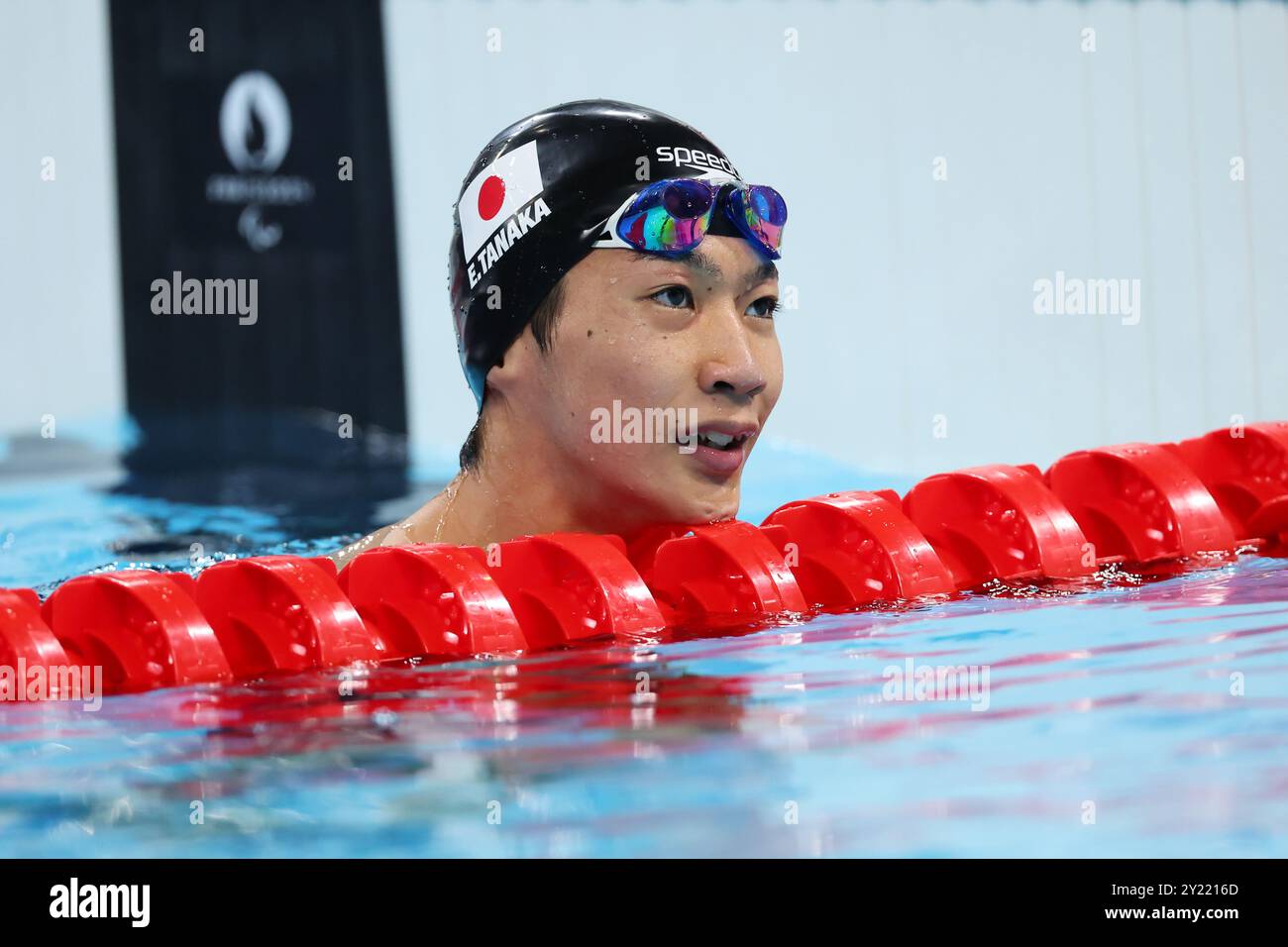 Nanterre, France. 6th Sep, 2024. Eigo Tanaka (JPN) Swimming : Men's 50m ...
