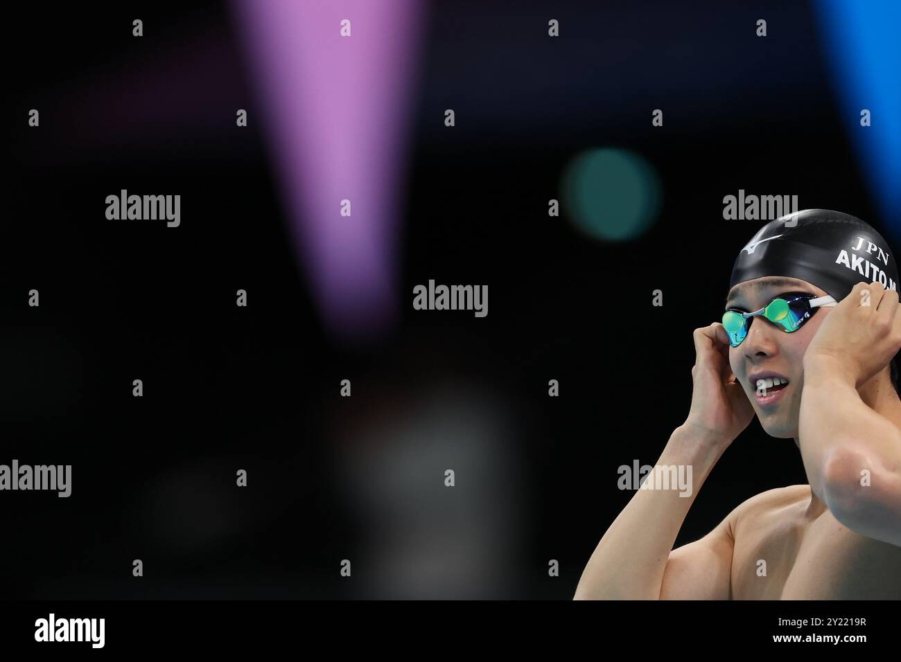 Nanterre, France. 7th Sep, 2024. Akito Minai (JPN) Swimming : Men's ...