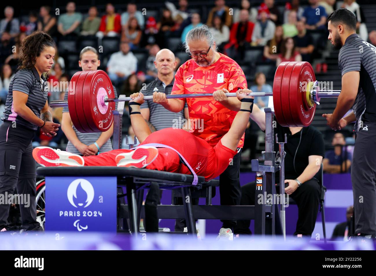 Paris, France. 8th Sep, 2024. Kazuhito Sato (JPN) Powerlifting : Mens ...