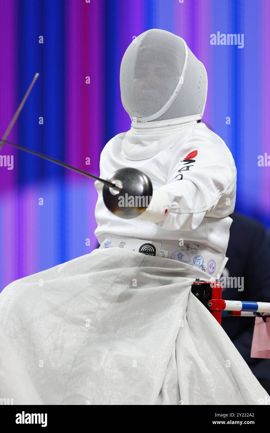 Paris, France. 6th Sep, 2024. Anri Sakurai (JPN) Wheelchair Fencing ...