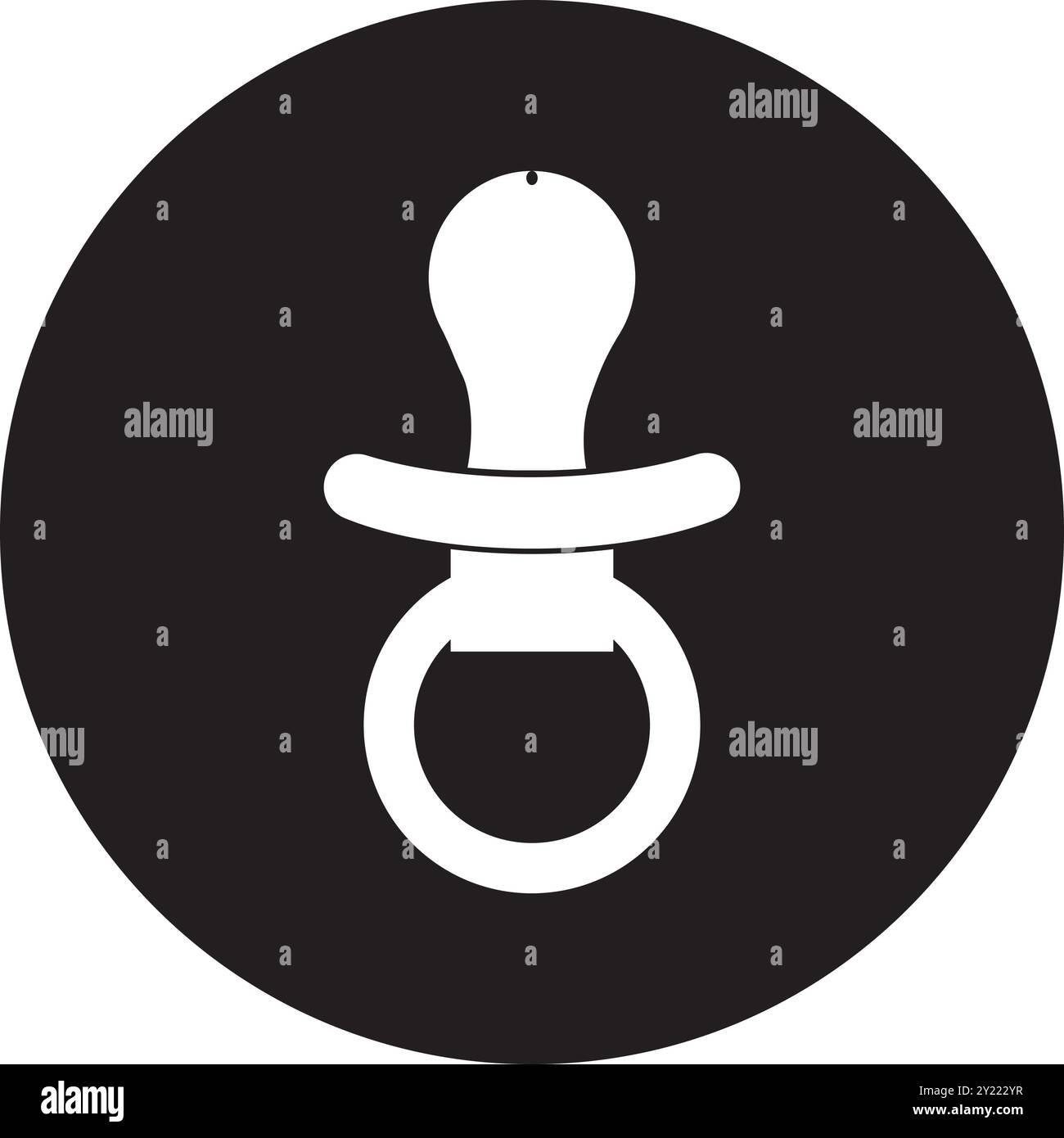 baby pacifier icon vector illustration symbol design Stock Vector Image ...