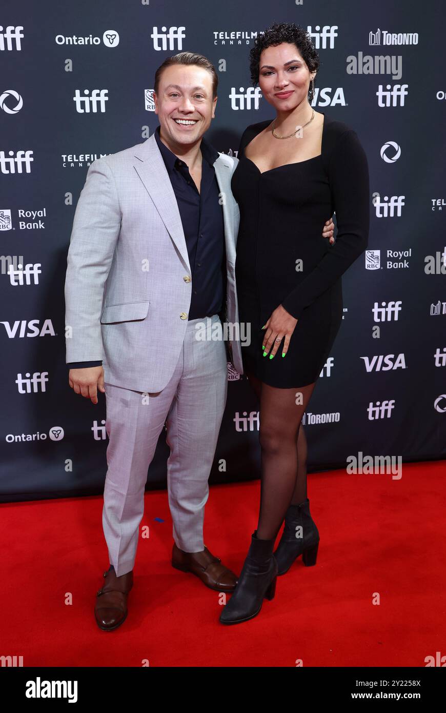 Toronto, Canada. 07th Sep, 2024. Zach Garrett arriving at the “Eden ...