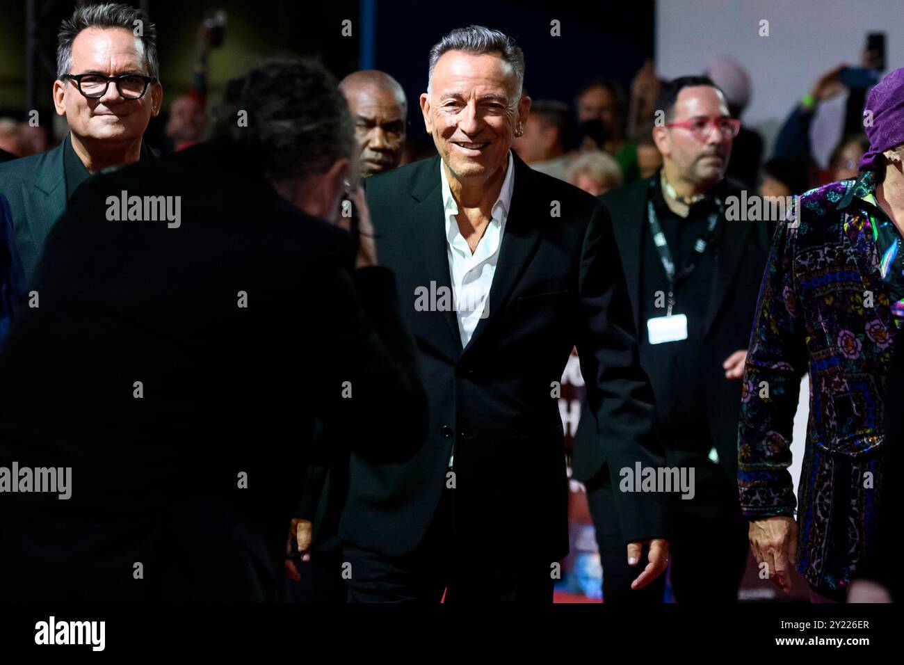 Bruce Springsteen attends the premiere of "Road Diary: Bruce ...