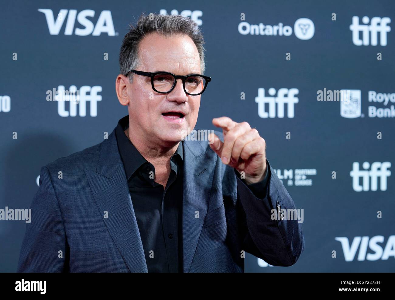 Director Thom Zimny poses at the premiere of the documentary film "Road ...