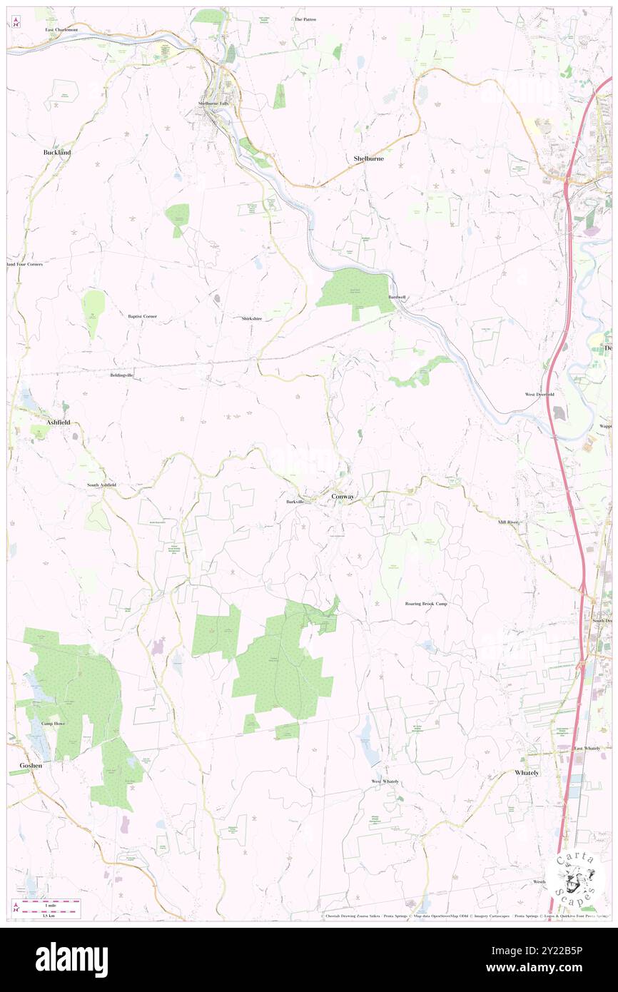 Conway, Franklin County, US, United States, Massachusetts, N 42 30' 35 ...