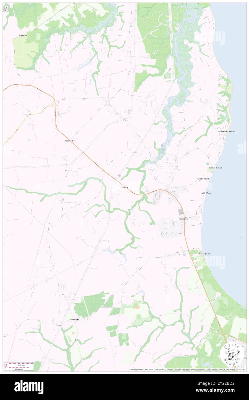 Genovar, Surry County, US, United States, Virginia, N 37 4' 38'', S 76 ...