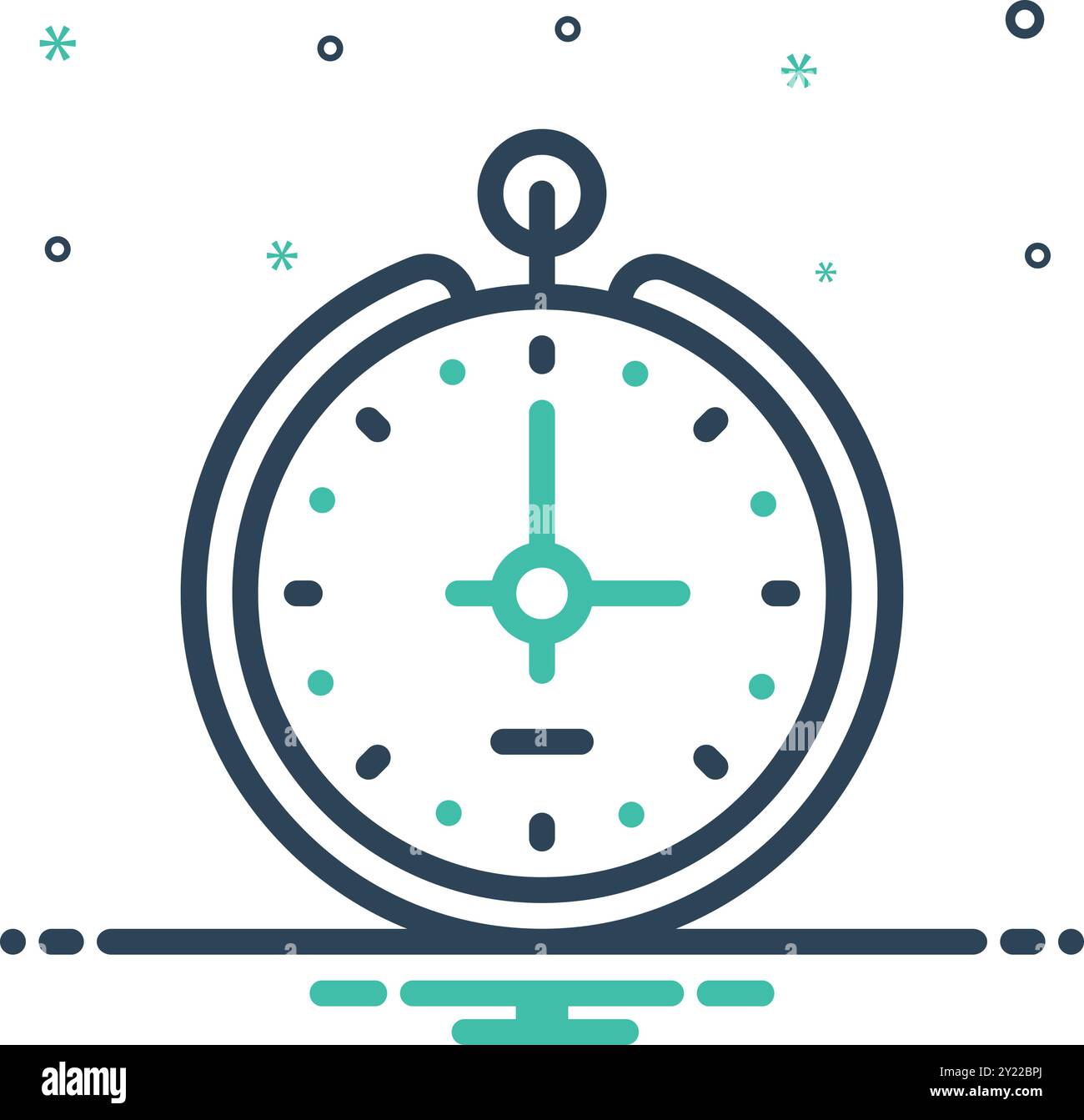Icon for clock, timer Stock Vector Image & Art - Alamy