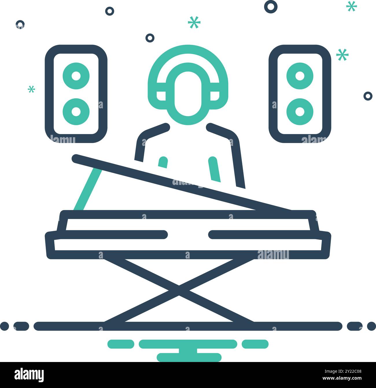 Music for pianoforte Cut Out Stock Images & Pictures - Alamy