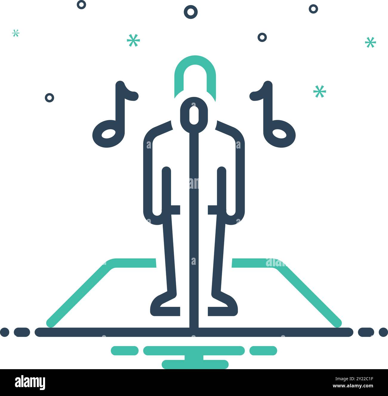 Icon for singing, singer Stock Vector Image & Art - Alamy