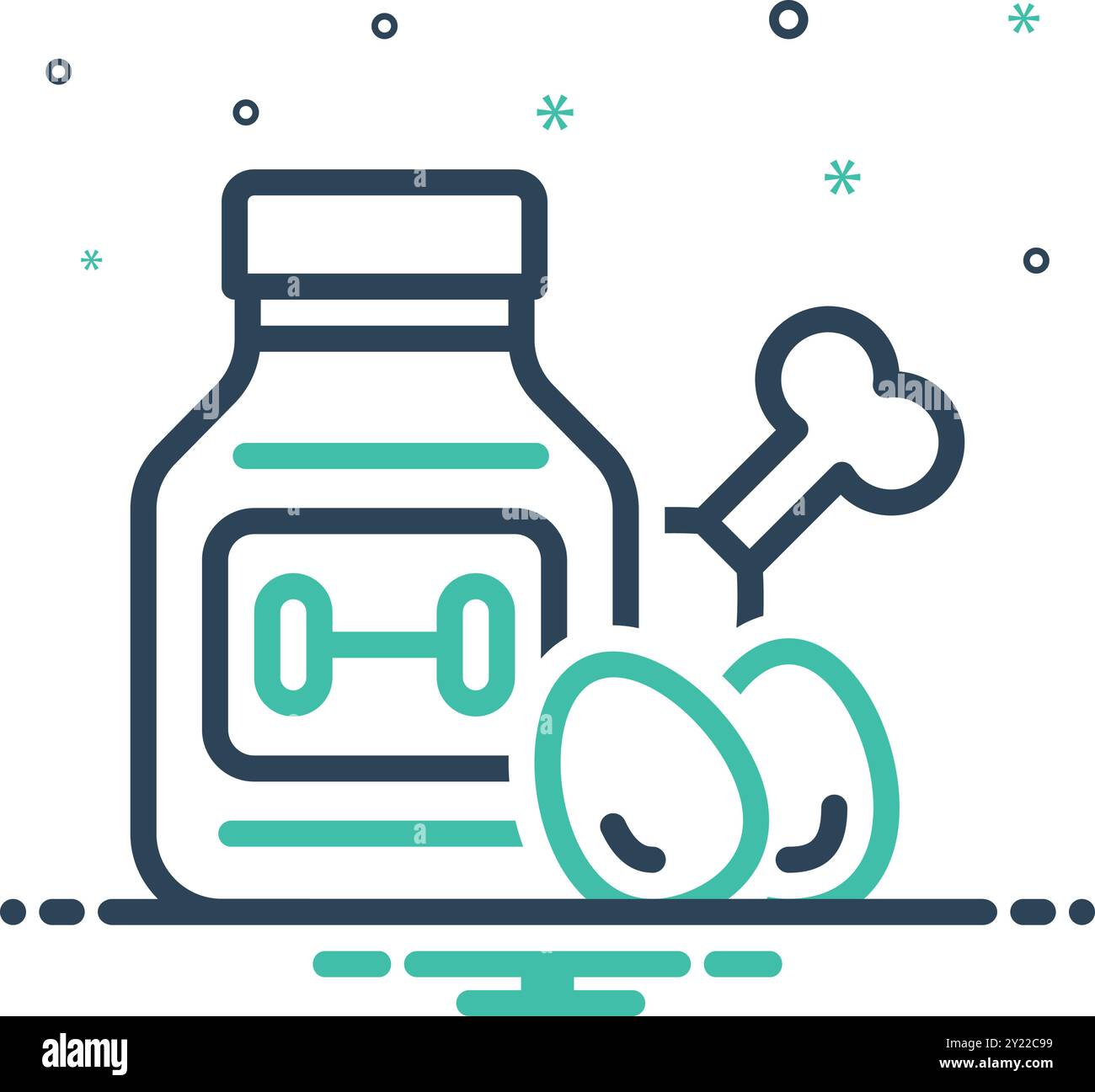 Icon for protein, healthy Stock Vector Image & Art - Alamy