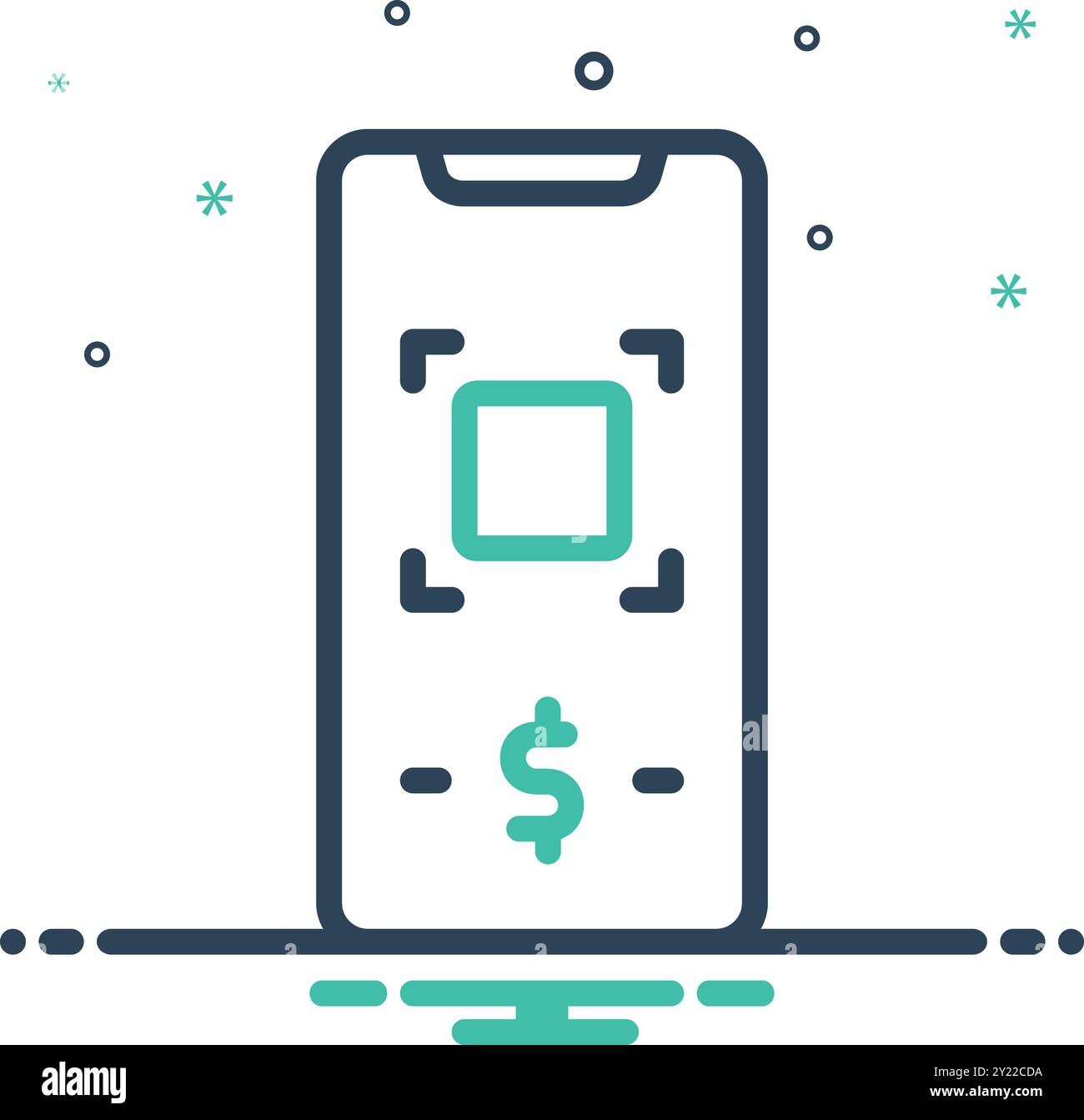 Icon for payment, scan Stock Vector Image & Art - Alamy