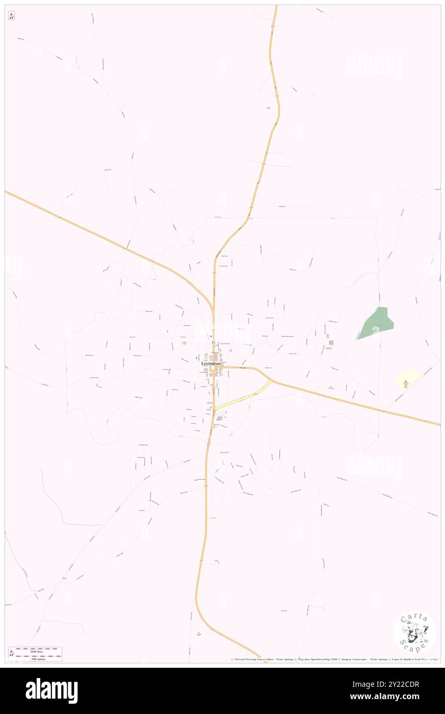 Lexington mississippi map Cut Out Stock Images & Pictures - Alamy