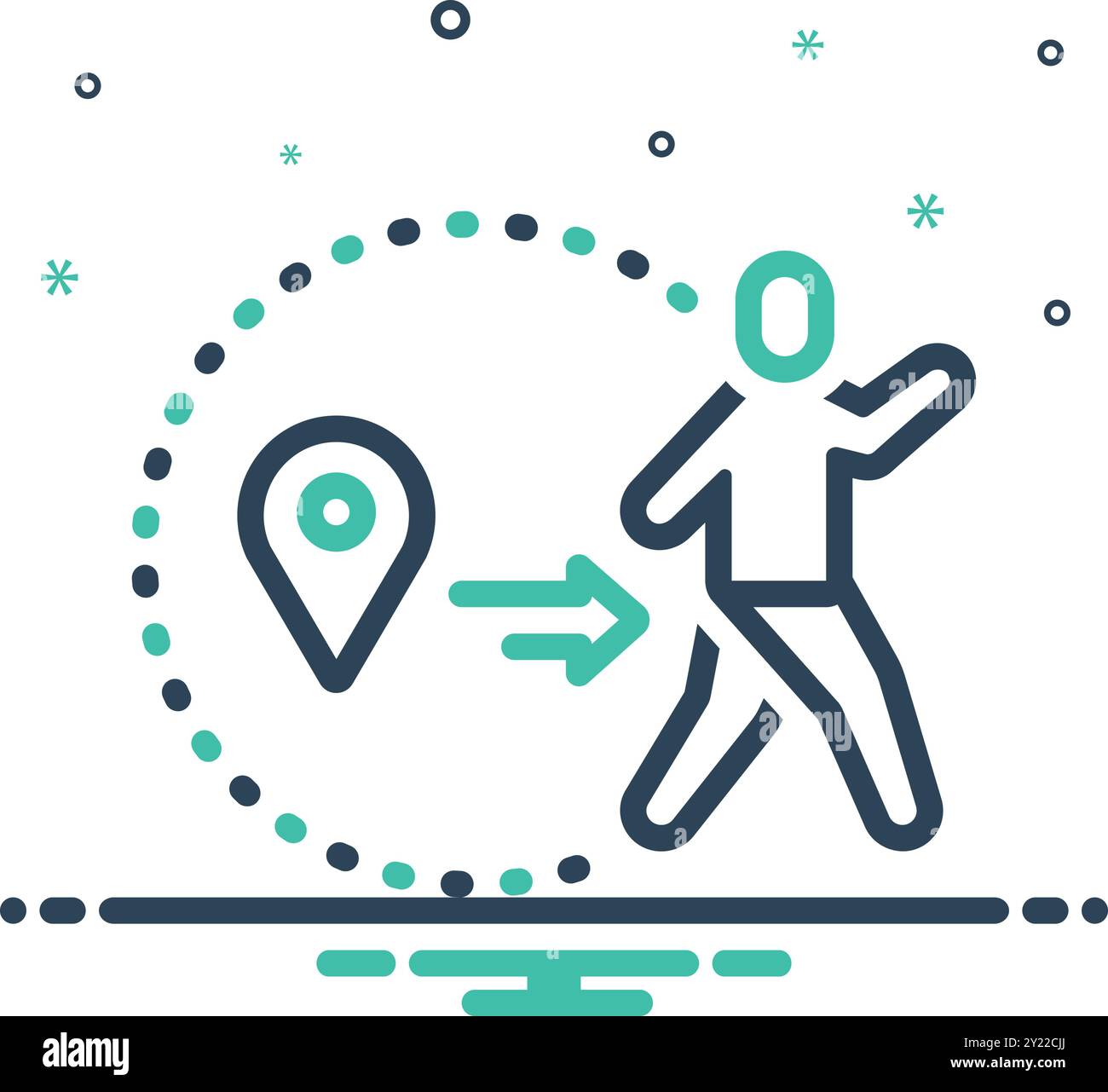 Icon for out of zone, zone Stock Vector Image & Art - Alamy