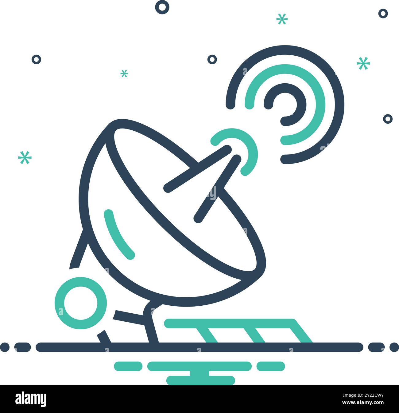 Icon for ground station, satellite Stock Vector Image & Art - Alamy