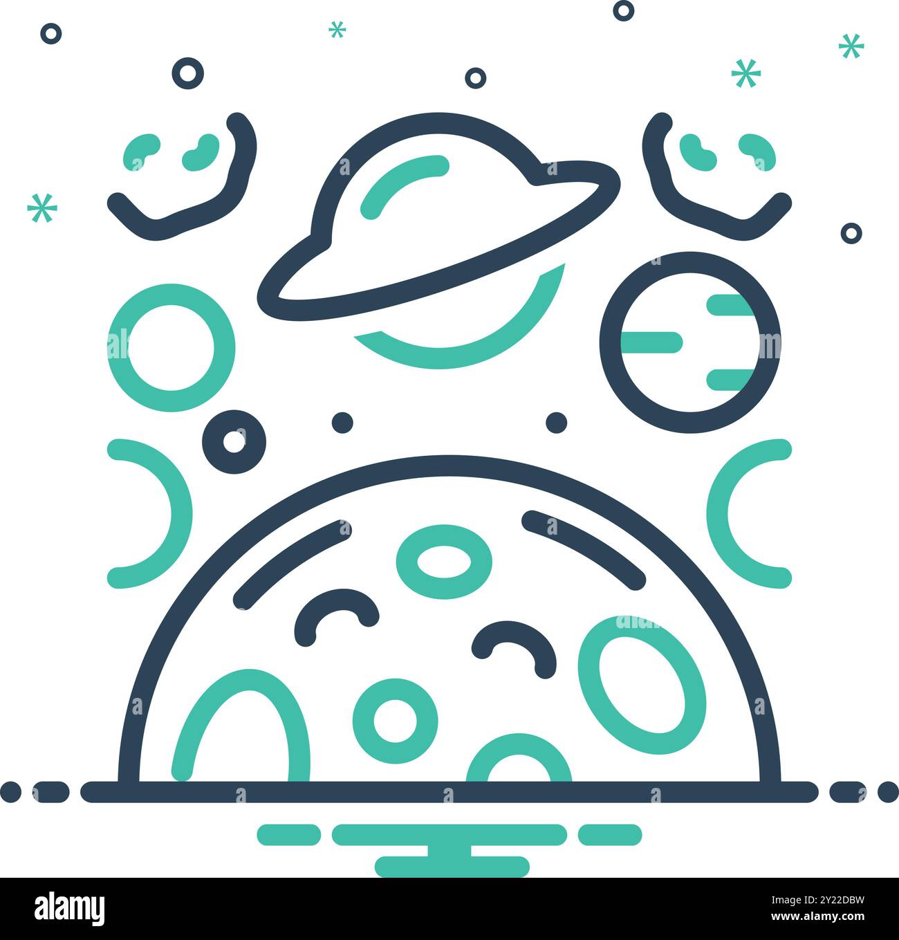 Icon for planet, cosmology Stock Vector Image & Art - Alamy