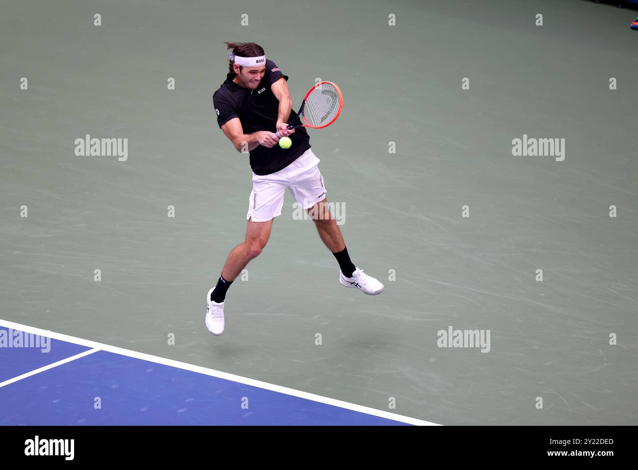Taylor frtiz 2024 us open hi-res stock photography and images - Alamy