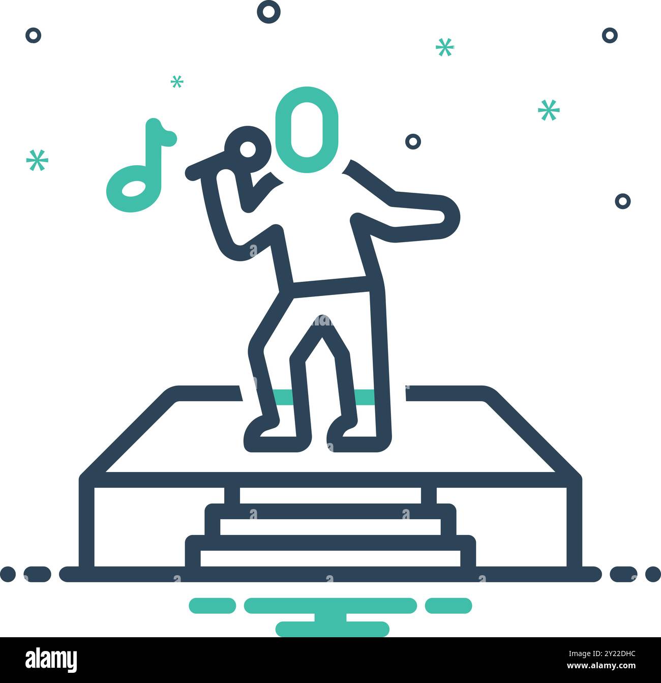 Icon for singing, singer Stock Vector Image & Art - Alamy