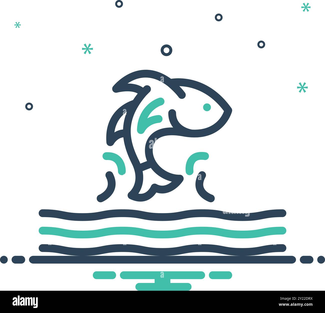 Seafood sea perch on Stock Vector Images - Alamy