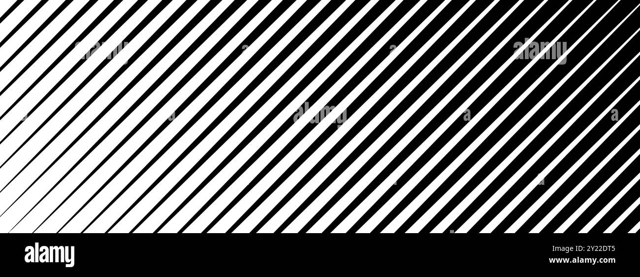 Oblique line halftone gradation texture. Fading diagonal stripe ...