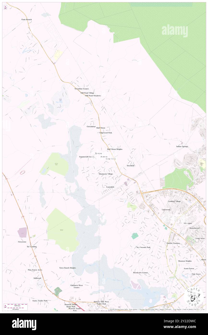 Raintree, Onslow County, US, United States, North Carolina, N 34 48' 51 ...