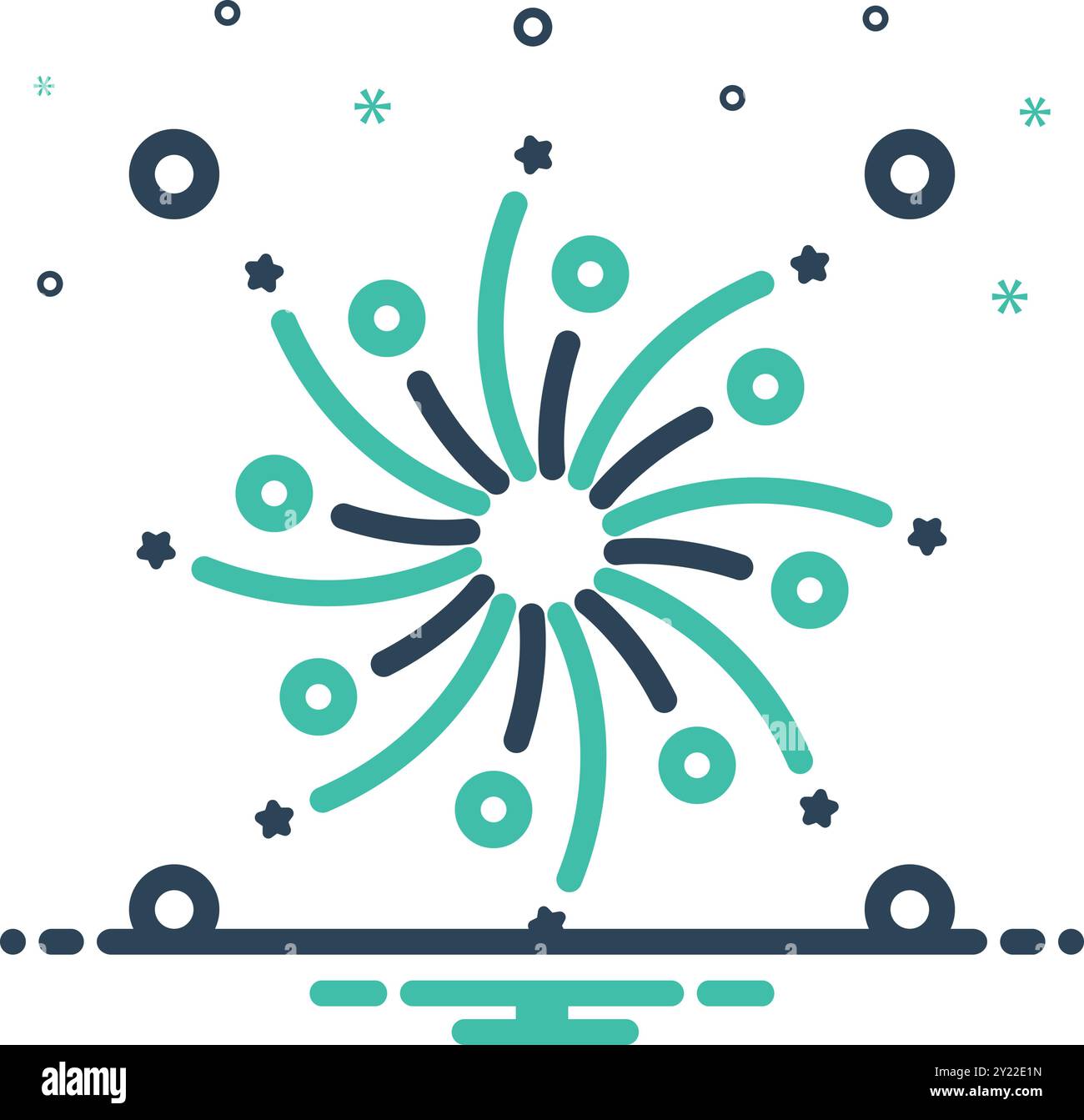 Icon for fireworks, celebration Stock Vector Image & Art - Alamy