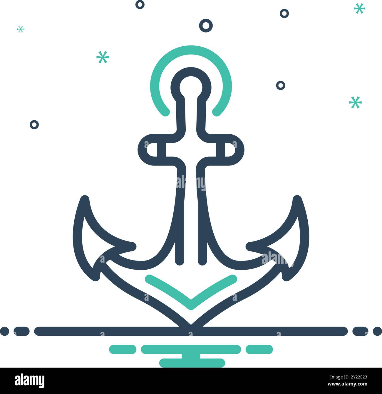 Icon for anchor, security Stock Vector Image & Art - Alamy
