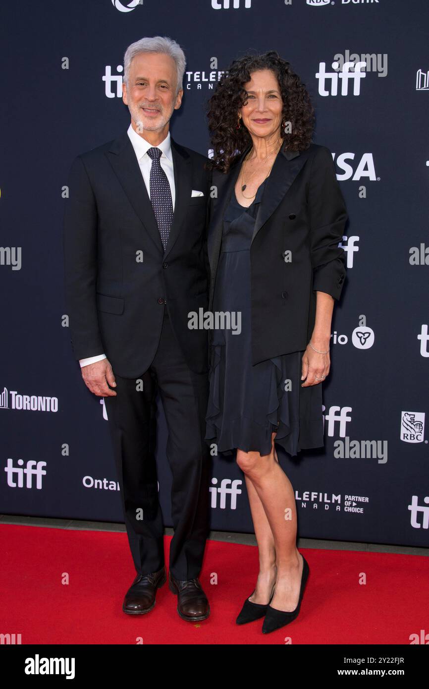 September 8, 2024, Toronto, Ontario, Canada: William Goldenberg (L) and ...