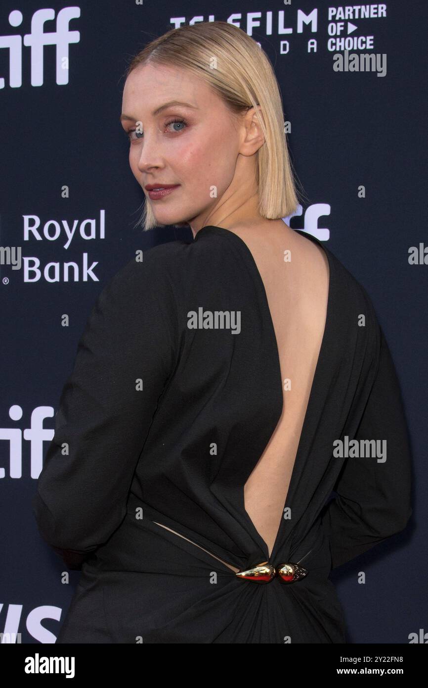 September 8, 2024, Toronto, Ontario, Canada: Sarah Gadon attends the ...