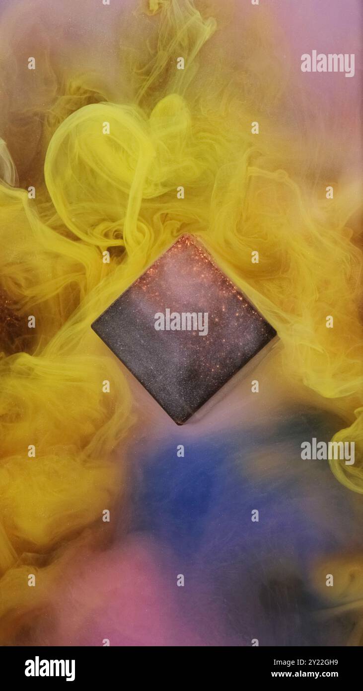 Abstract nebula cube hi-res stock photography and images - Alamy