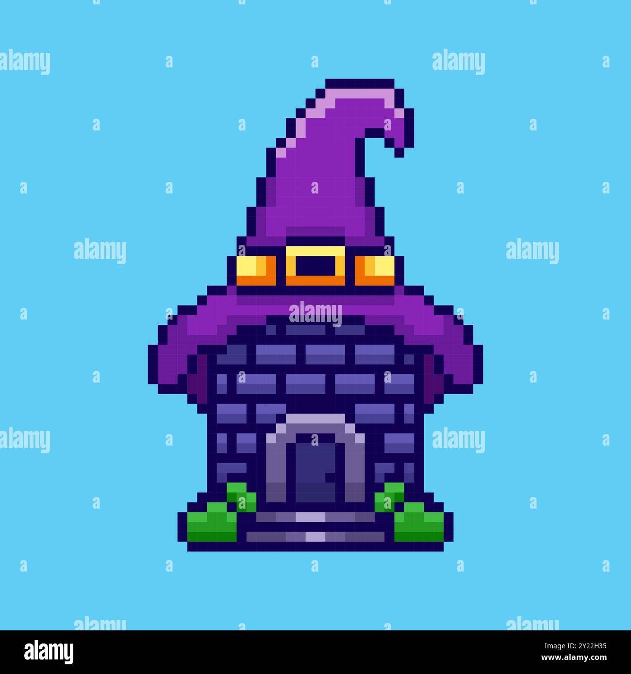 2d Pixel Art House Top Down House How To Improve Pixel Art