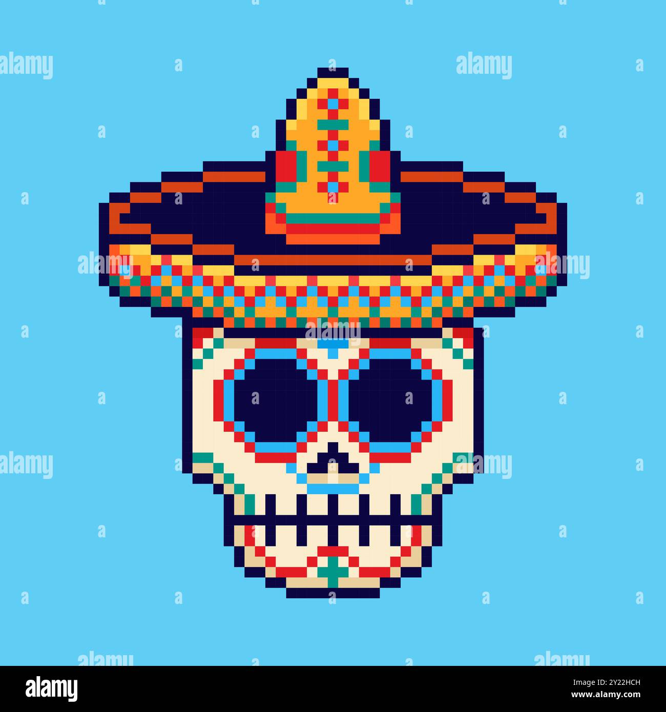 Vibrant retro pixel art hi-res stock photography and images - Alamy