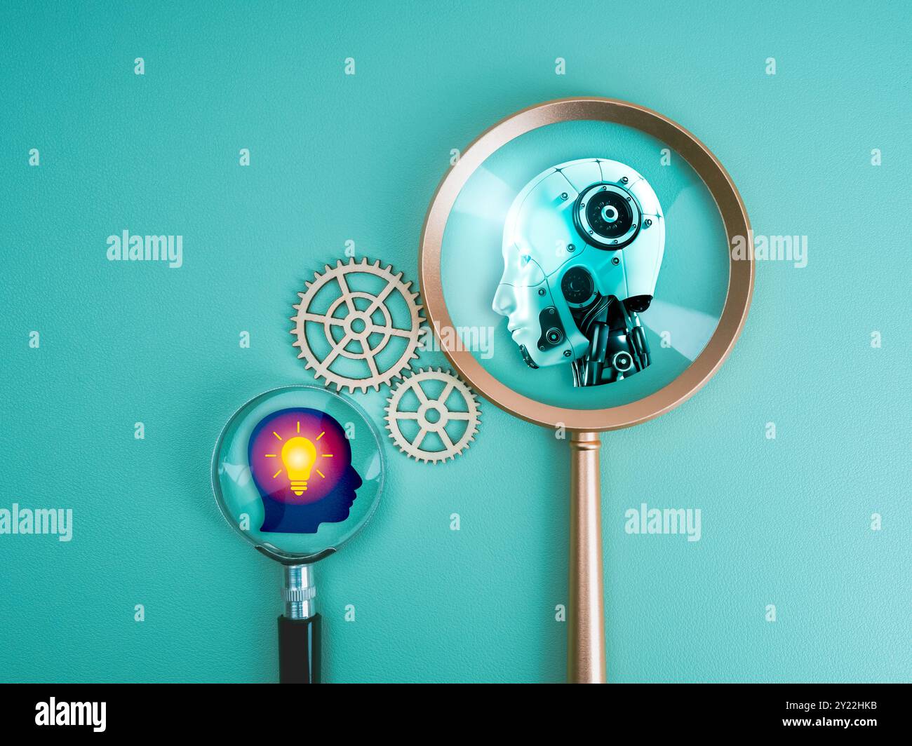 Human brain vs ai hi-res stock photography and images - Alamy
